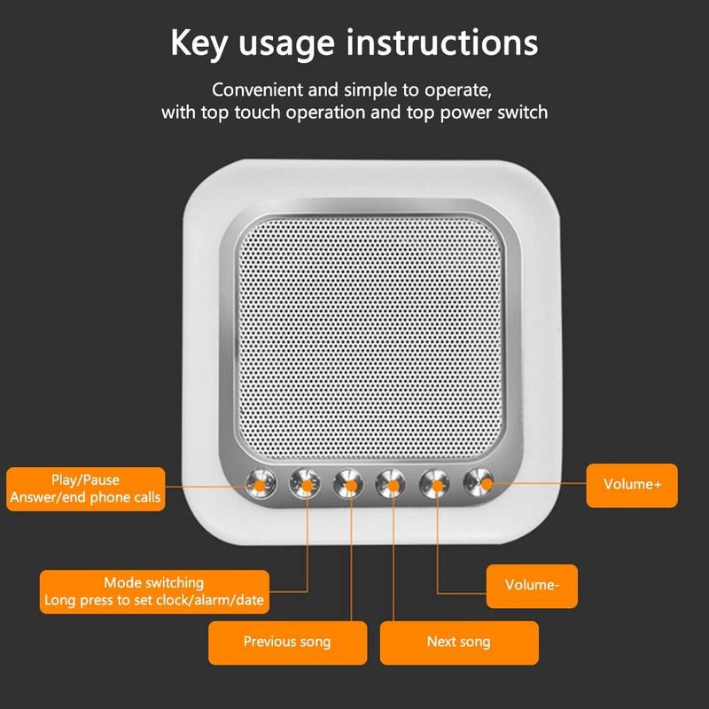 Bluetooth-ljudhögtalare HiFi bärbar minihögtalare Subwoofer med stöd ...