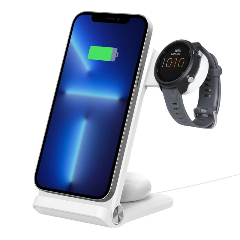 Nillkin Powertrio 3-i-1 MagSafe Trådlös Laddare med Samsung Smartwatch ...