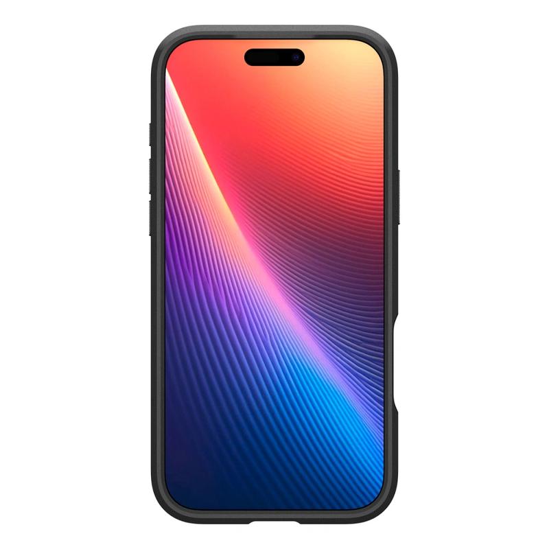 iPhone 17 Pro Max Spigen Optik Armor Mag Skal - Svart